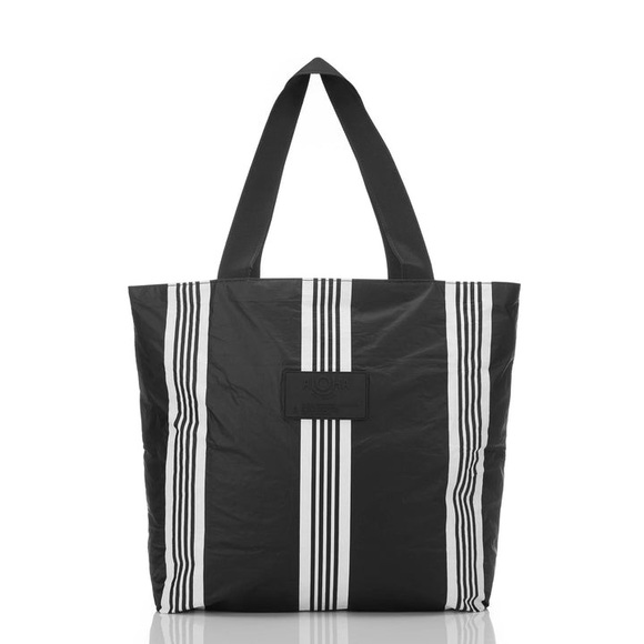 ALOHA Collection | Bags | New Aloha Linen Stripe V Day Tripper Tote Bag ...